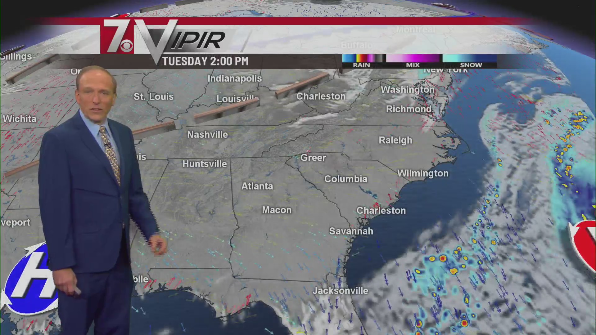 7Weather Tuesday AM Forecast – WSPA 7NEWS