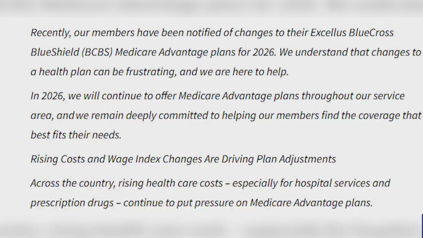 Excellus patients react to Medicare Advantage plan cuts; insurer ...