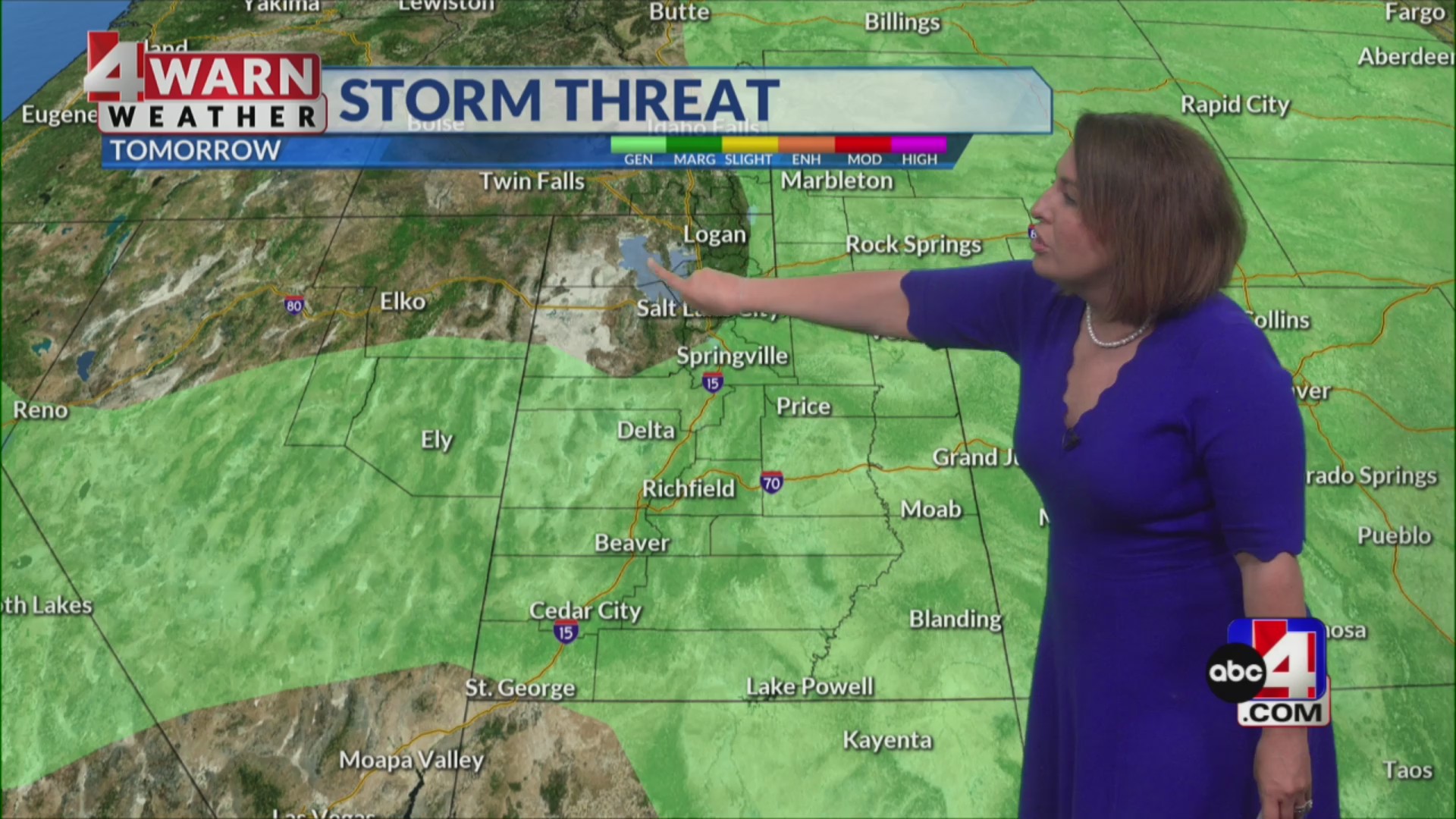 Cold front passing through bringing storms to Utah – ABC4 Utah