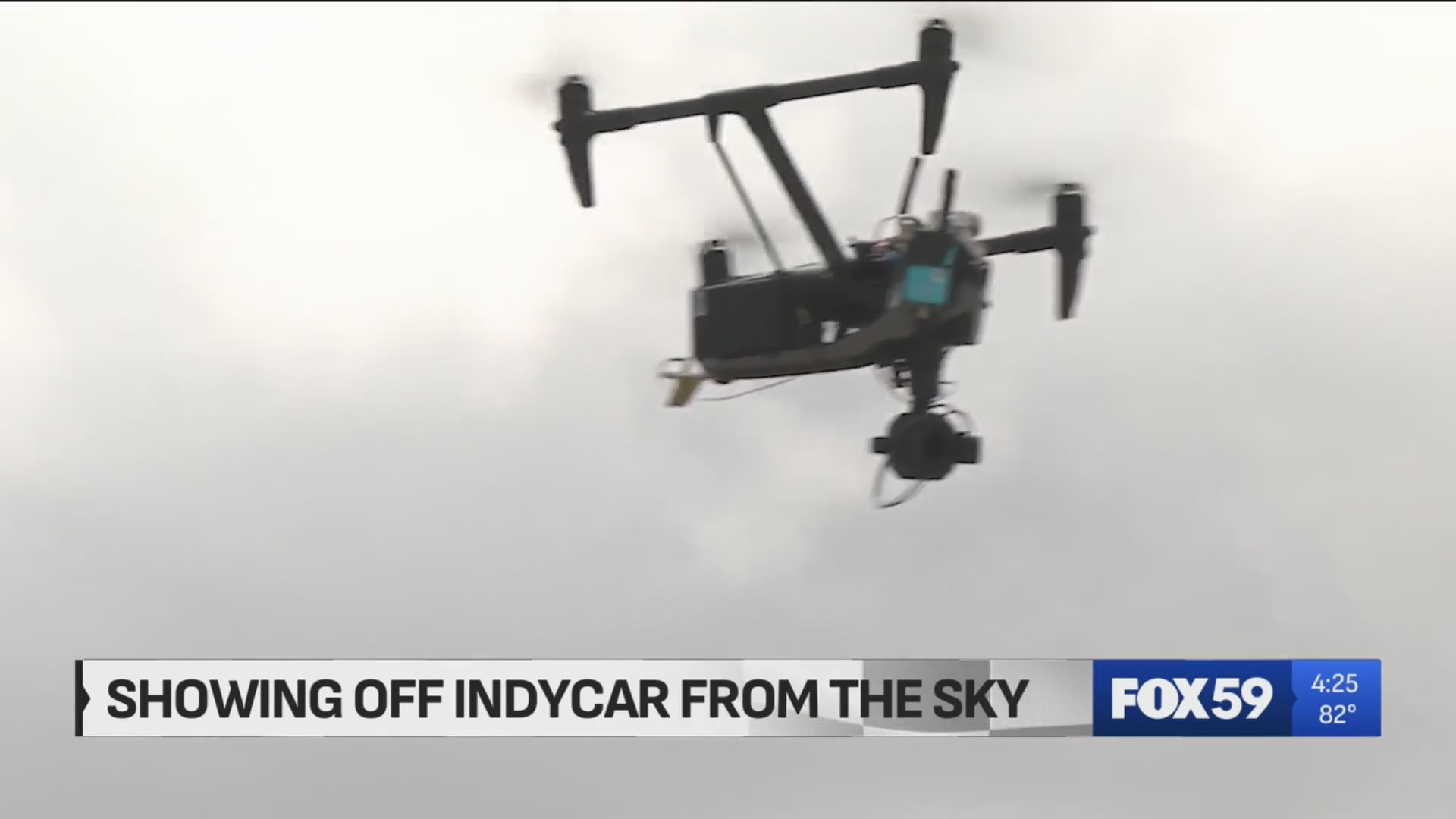 An inside look at the people behind the drones that cover IndyCar – Fox 59
