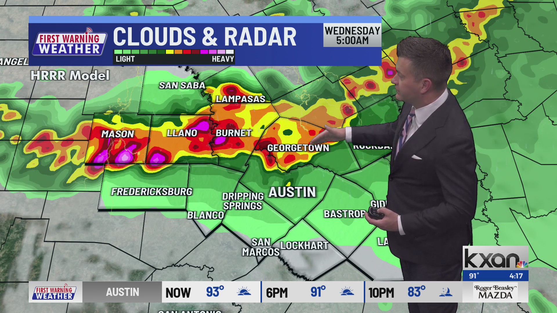 First Warning Weather Early Evening Forecast with Chief Meteorologist ...