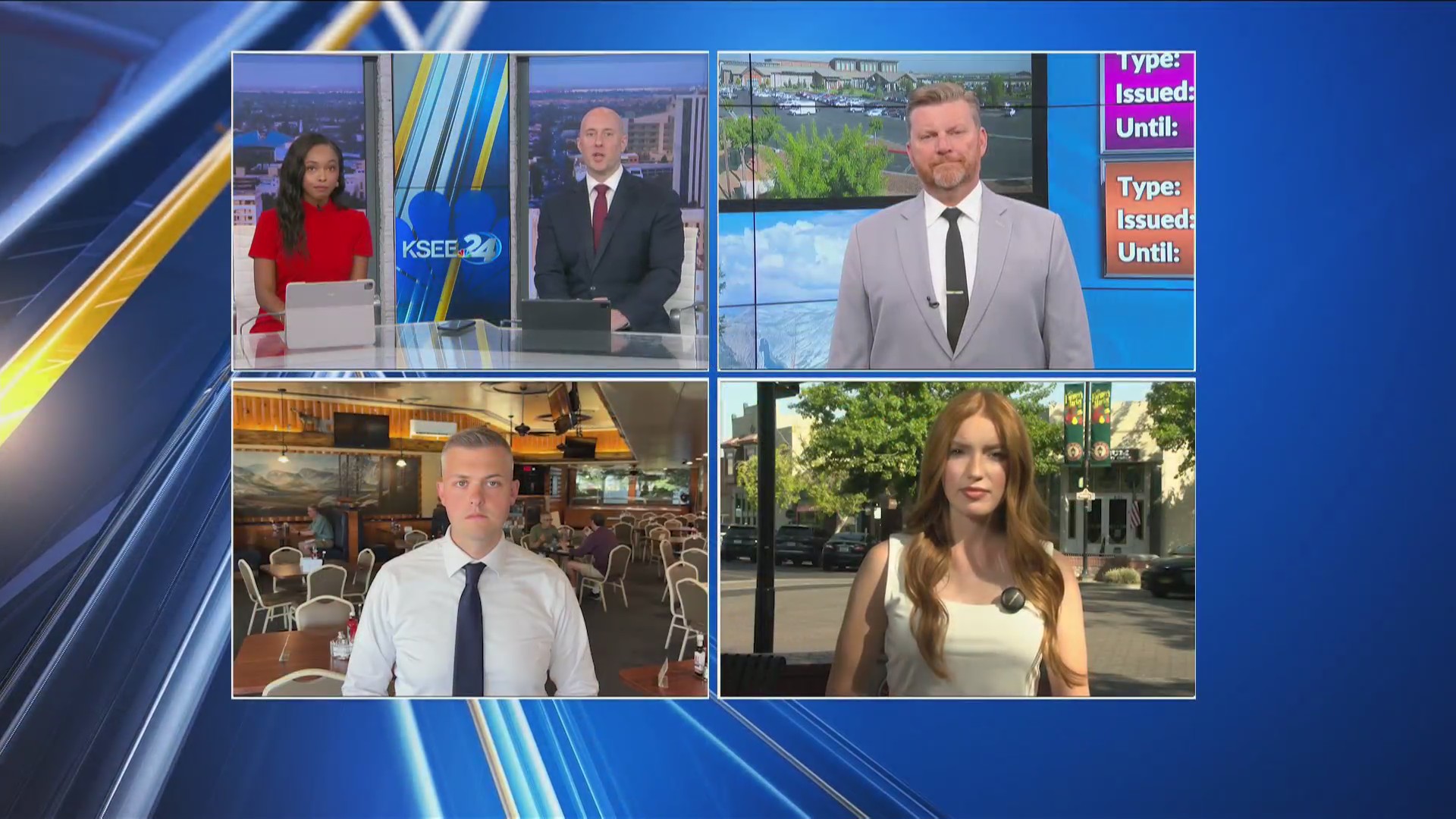 KSEE24 News @ 5 Team Coverage Heat – CBS47 and KSEE24 | News from ...