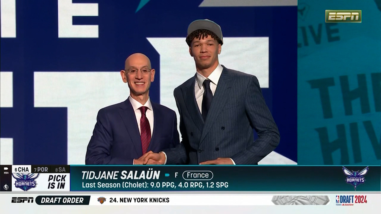 What does 1st round pick Tidjane Salaun bring to the Hornets? – Queen ...