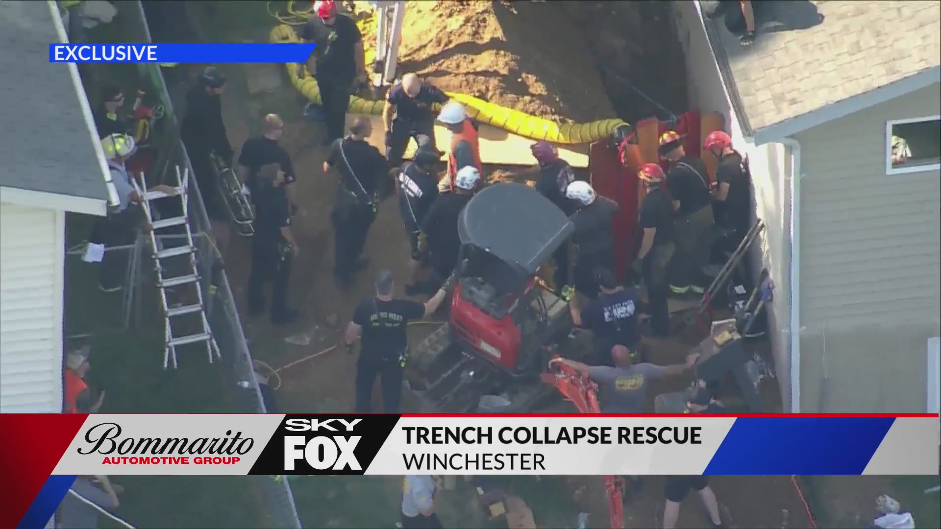 Trench collapse rescue in Winchester, Missouri – FOX 2