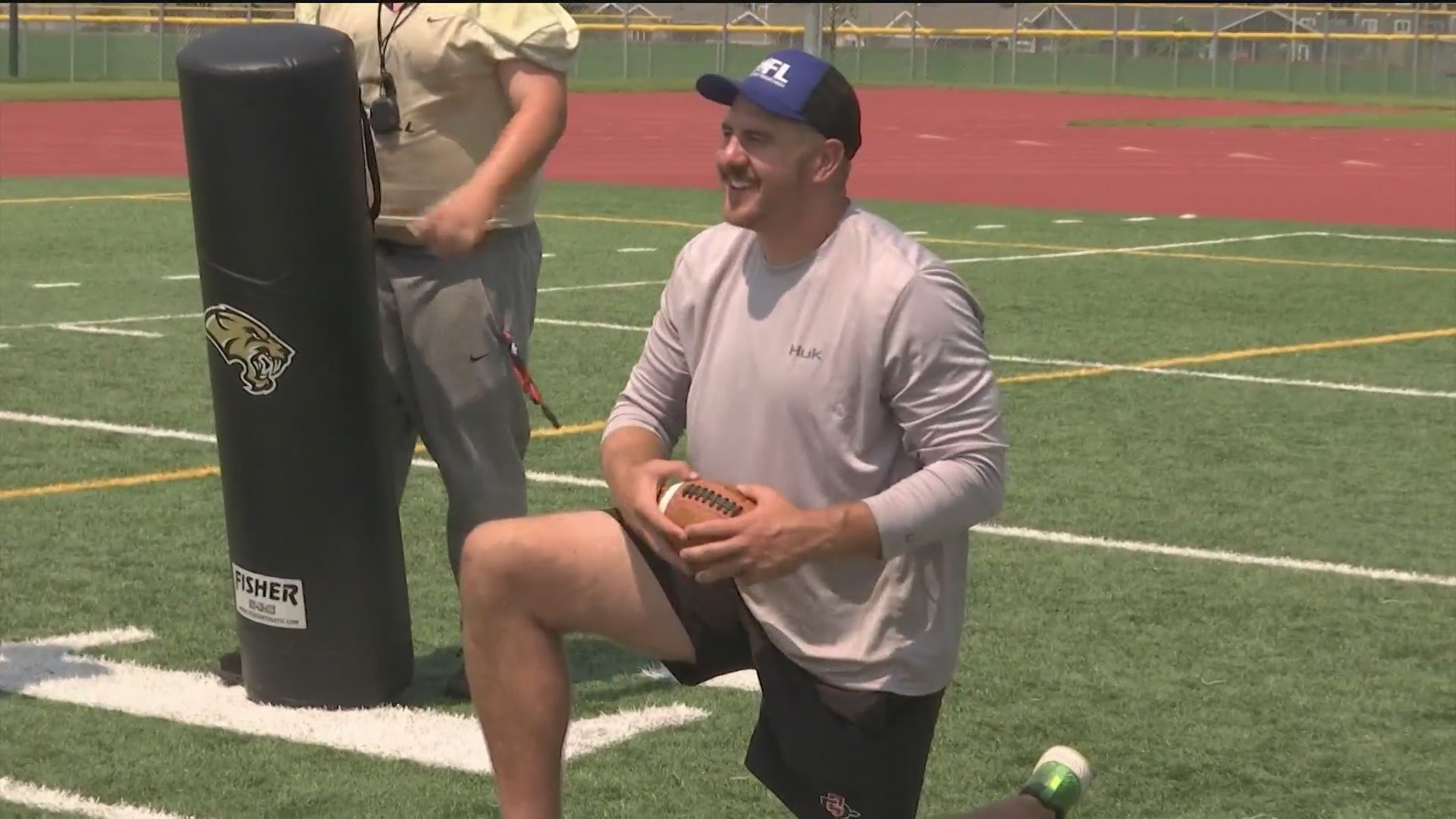 Football: Titans Daniel Brunskill hosts new camp in Capital City on ...