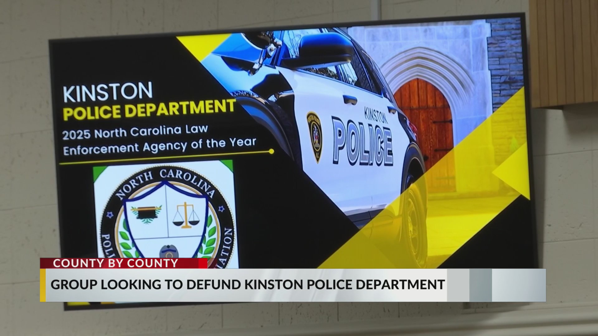 Kinston police recognized, others speak out at city council meeting – WNCT
