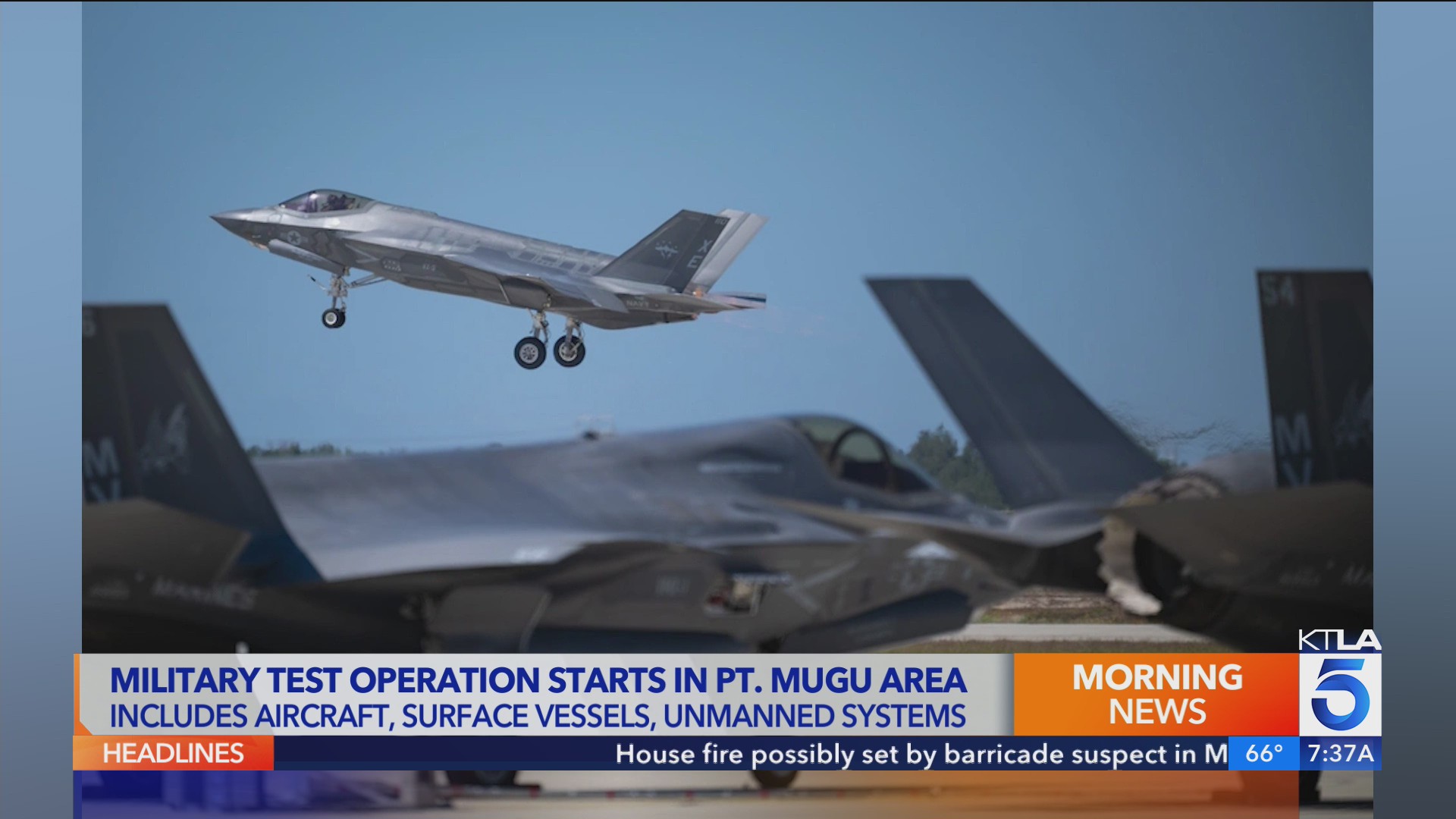 ‘Large Force’ military test begins in Southern California – KTLA