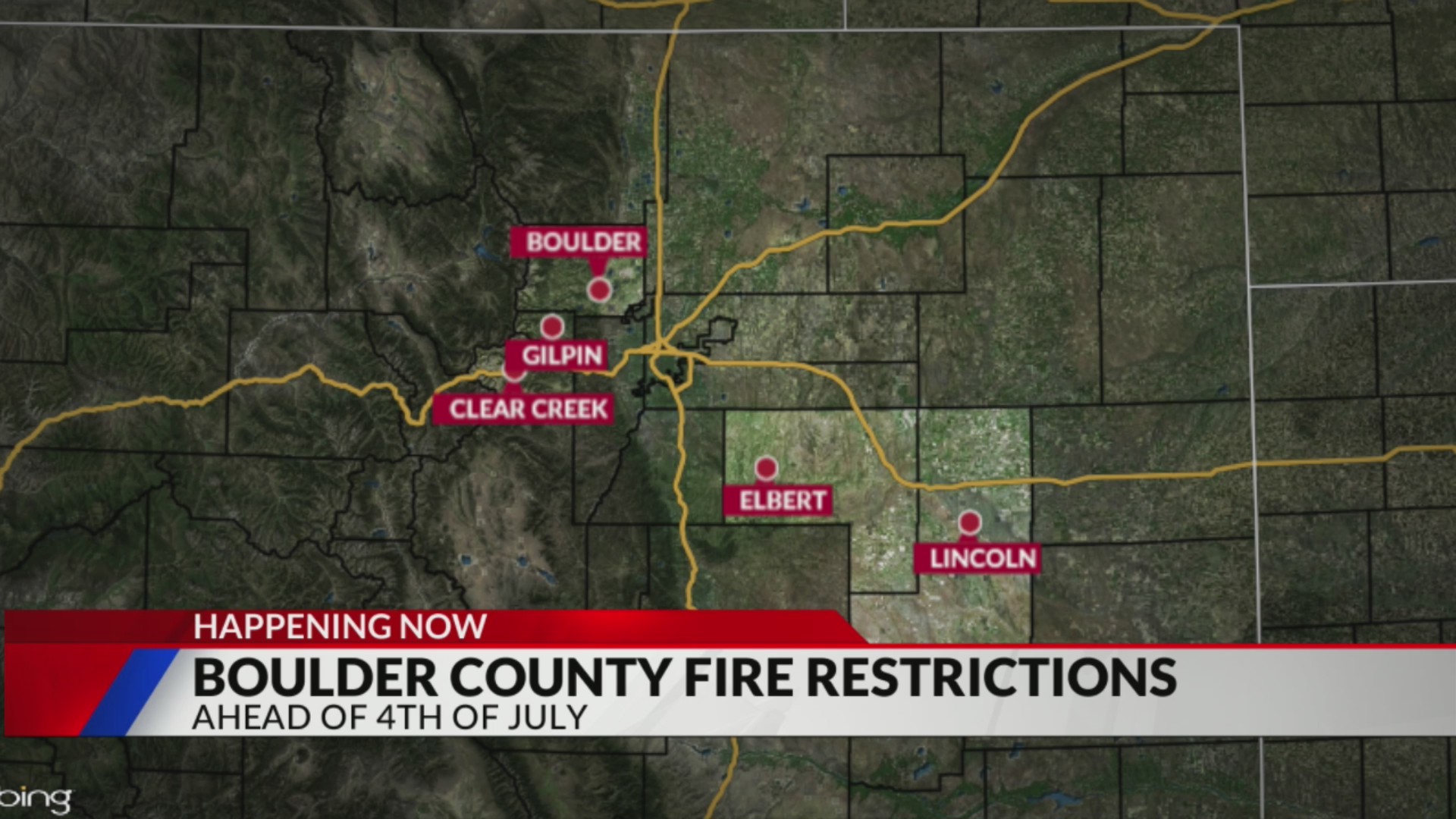 Multiple counties enact fire bans ahead of July Fourth – FOX31 Denver
