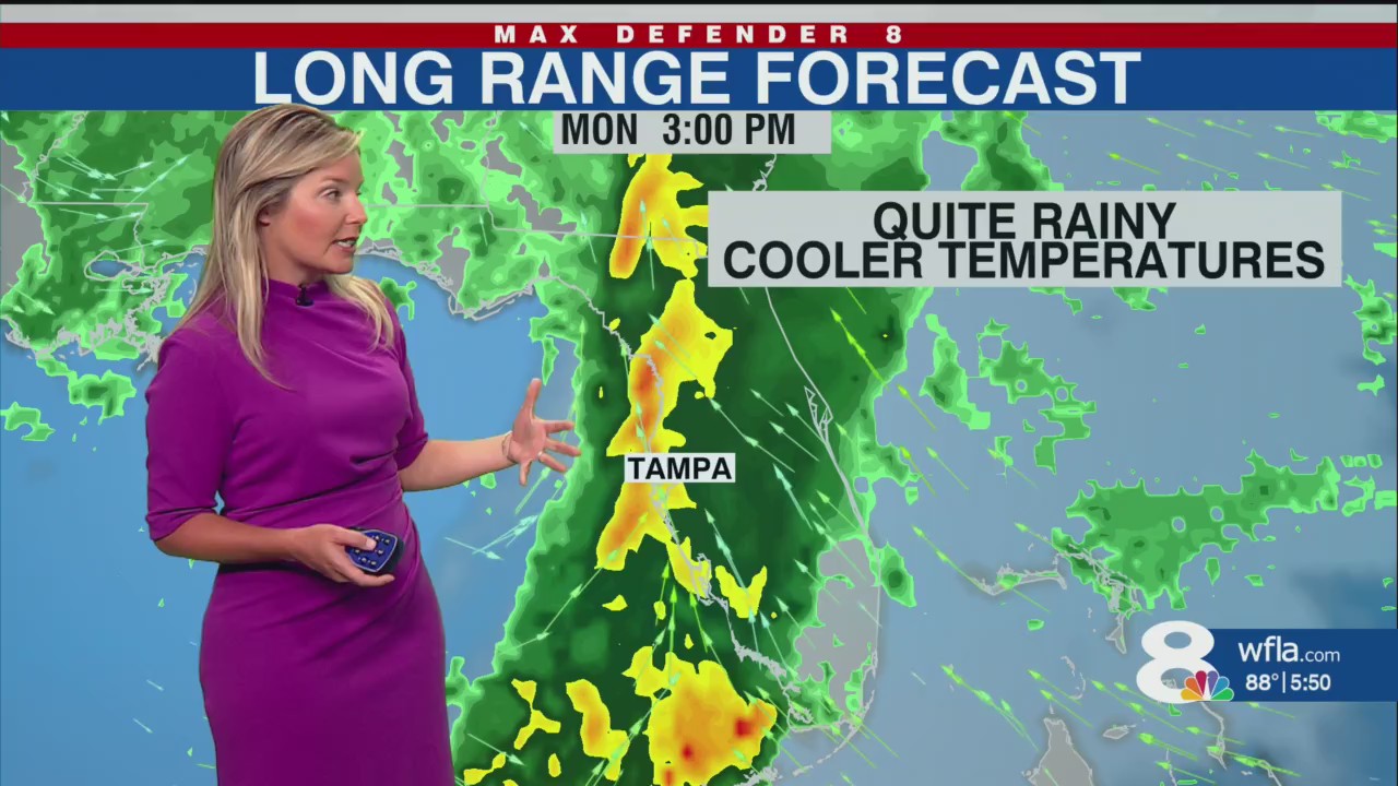 Rebecca’s forecast for Wednesday evening, bigger chances for rain this ...