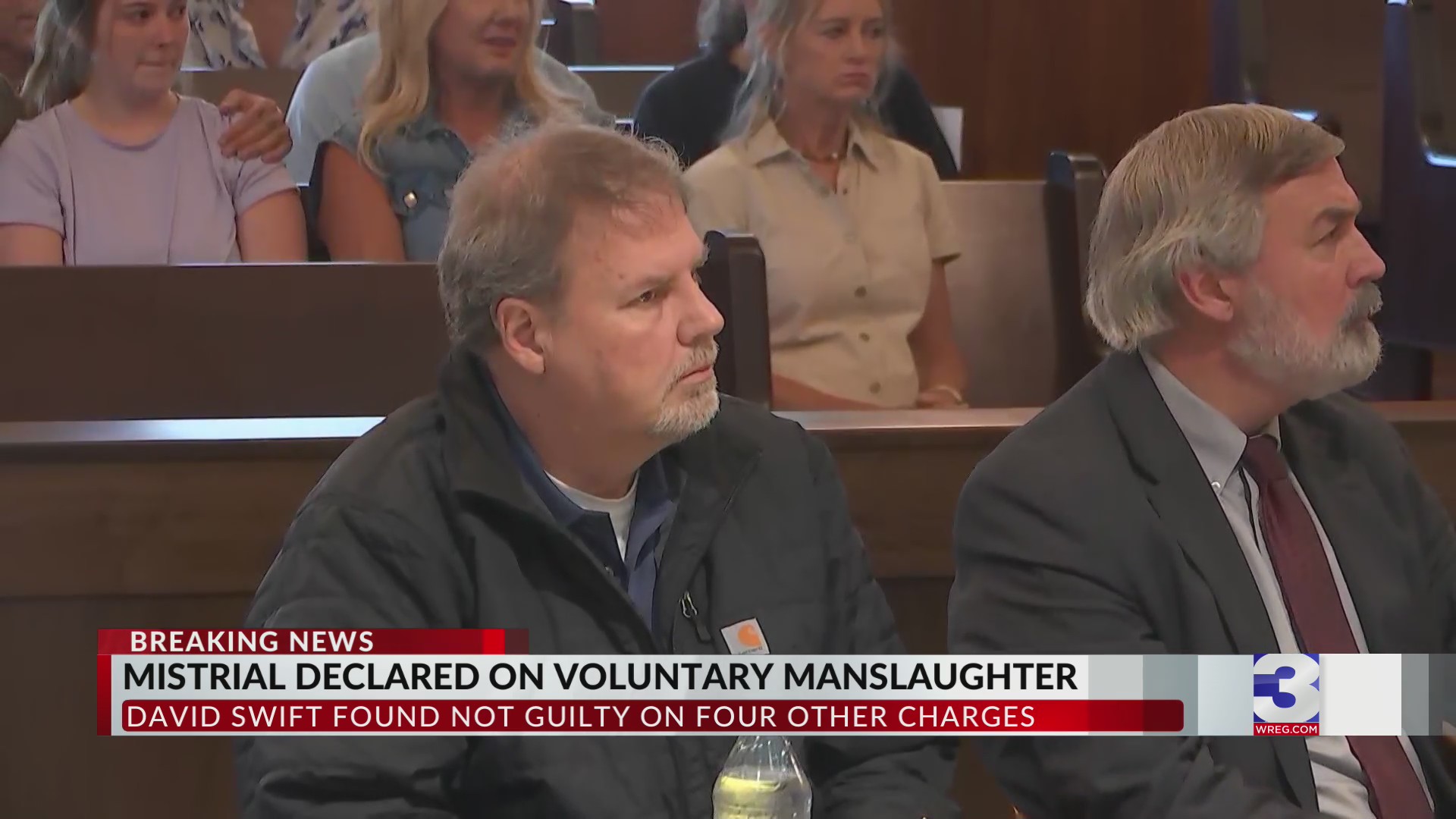 David Swift not guilty of murder; mistrial declared on manslaughter ...