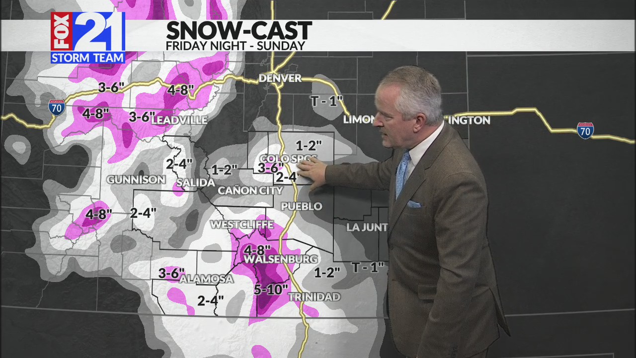 Storm Team Forecast – FOX21 News Colorado