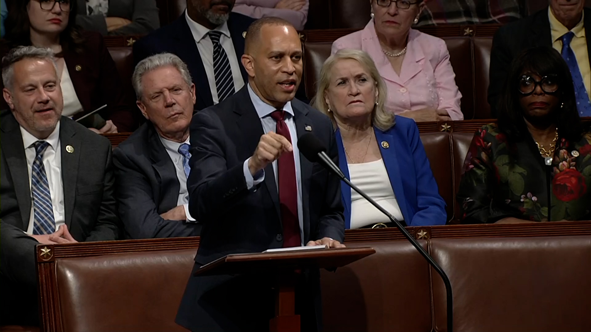 Jeffries stalls final vote on Trump megabill with marathon floor speech ...