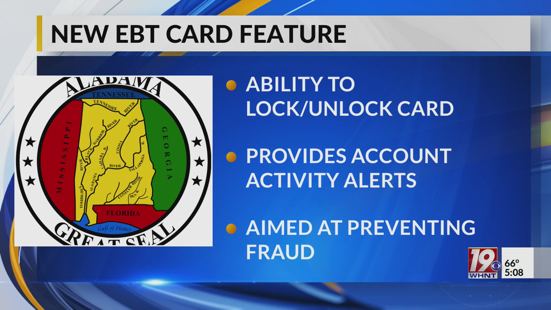 New EBT Card Feature | May 12, 2025 | News 19 at 5 p.m. – WHNT.com