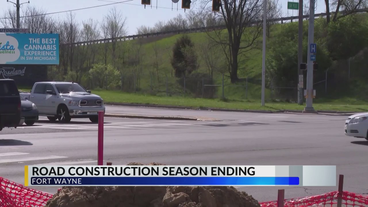 Fort Wayne construction season set to wrap up soon – WANE 15