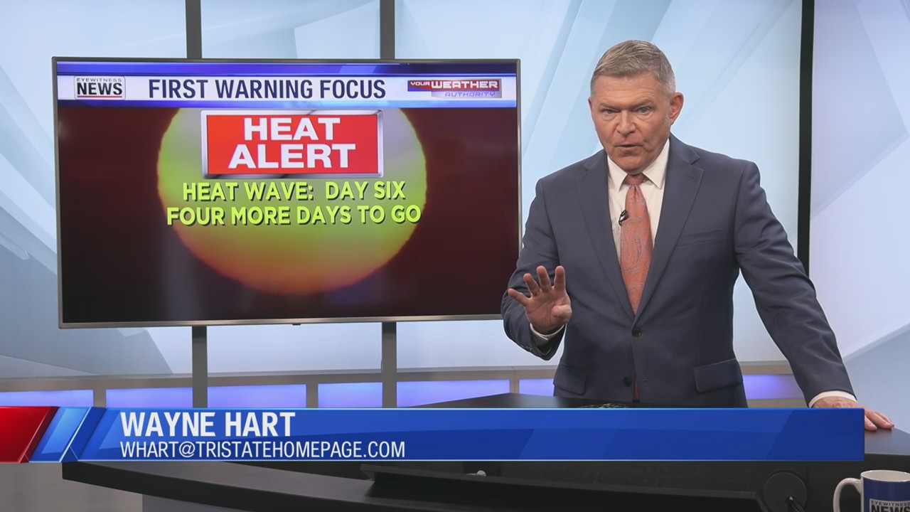 Heat Wave Continues / Rain Chances Increase Saturday – Eyewitness News ...