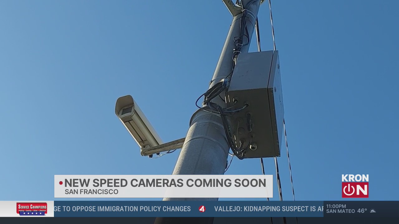 New speed cameras coming soon to San Francisco – KRON4