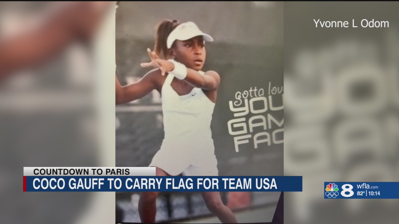 Coco Gauff to carry flag for Team USA – WFLA