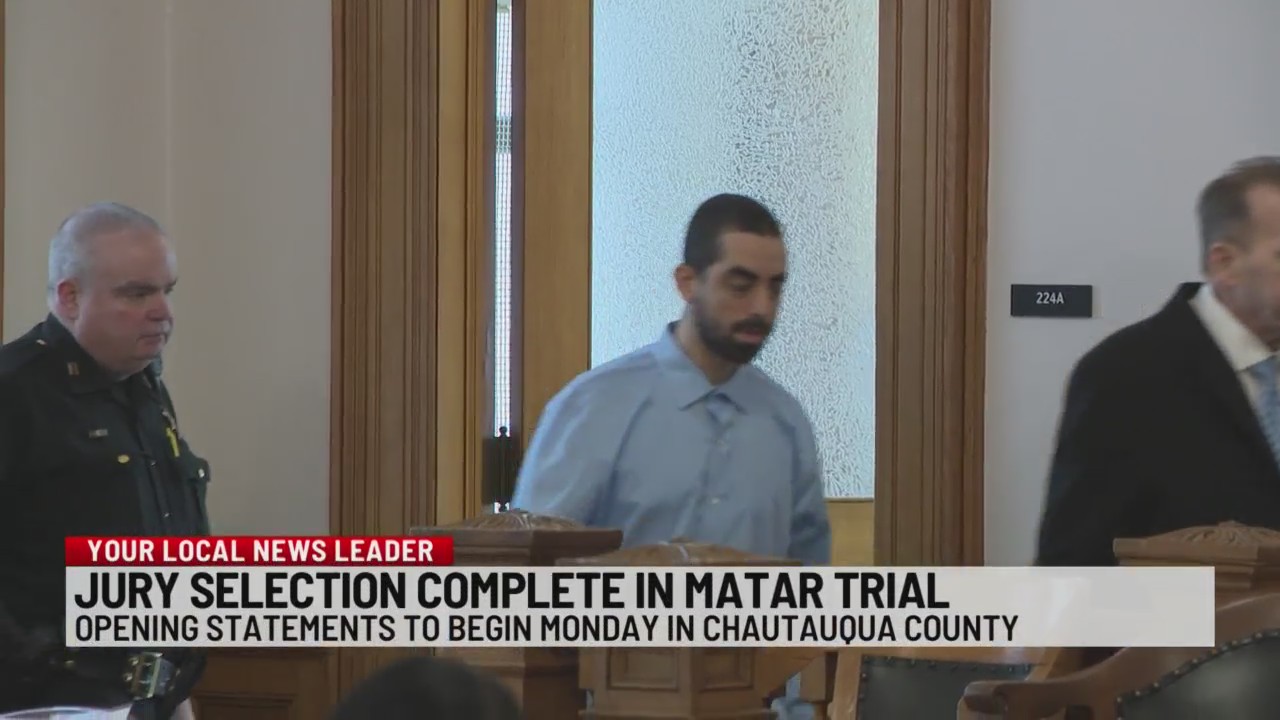 Jury selection complete in Hadi Matar trial – News 4 Buffalo