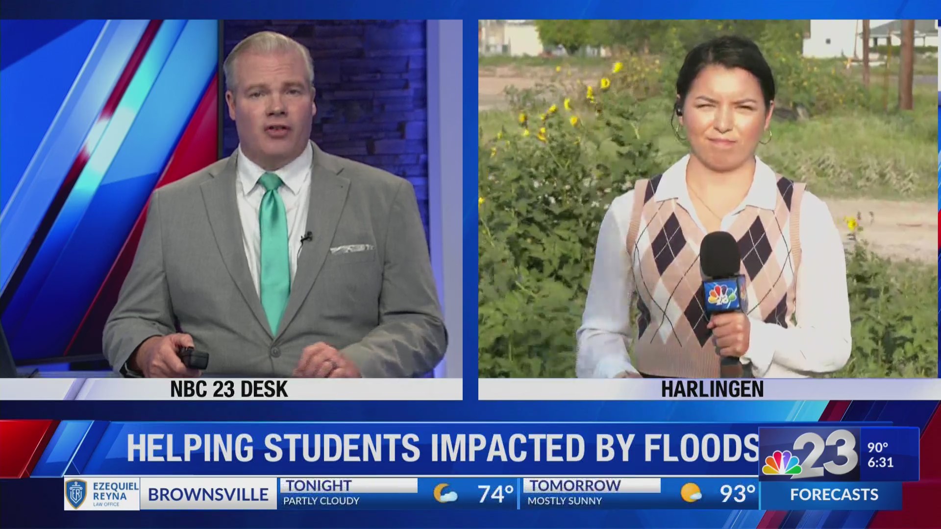 Harlingen CISD helps students impacted by floods – KVEO-TV
