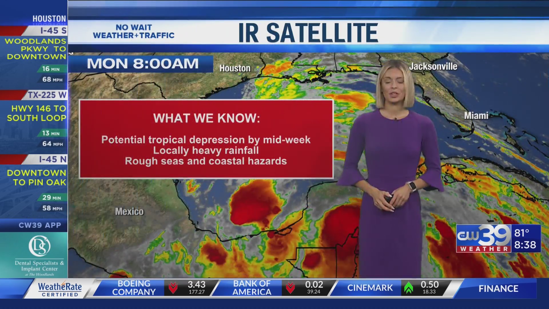 Tropical Update with Meteorologist Carrigan Chauvin – CW39 Houston