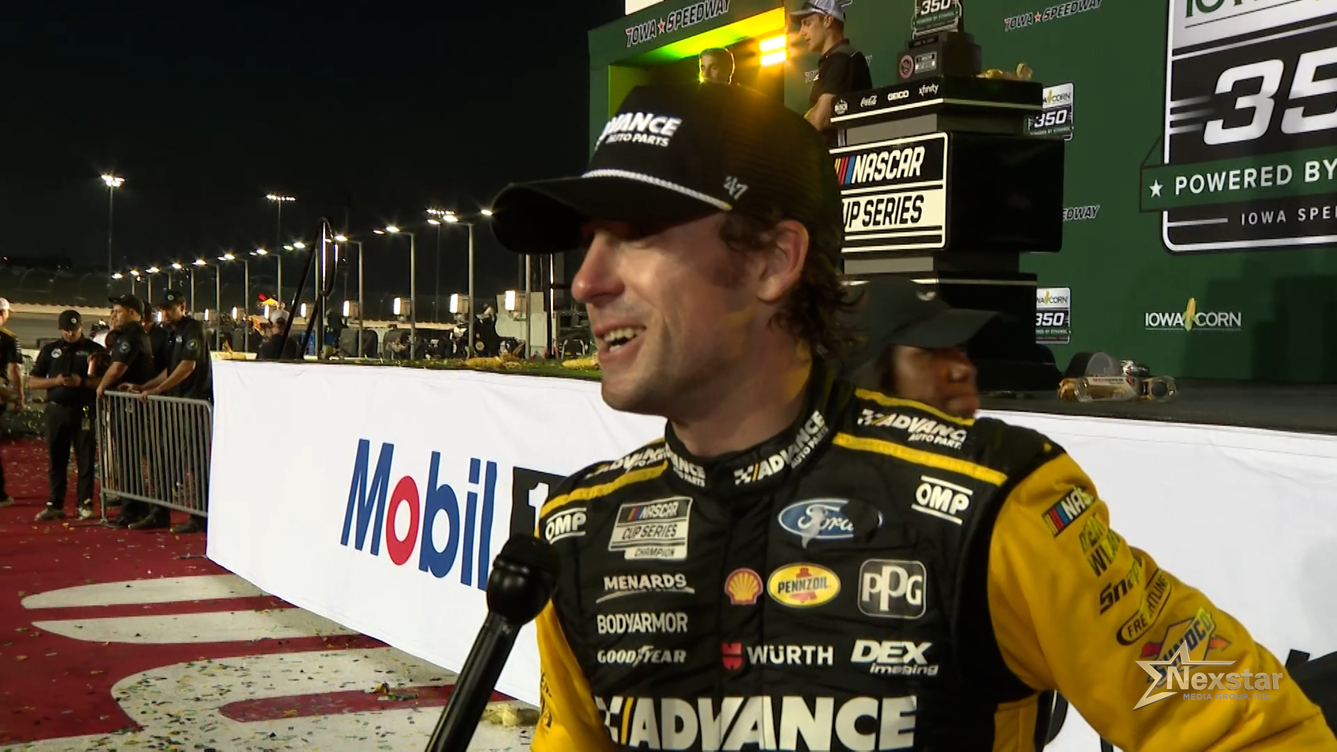 Iowa Corn 350 winner Ryan Blaney on family: ‘I’m super lucky’ – WANE 15