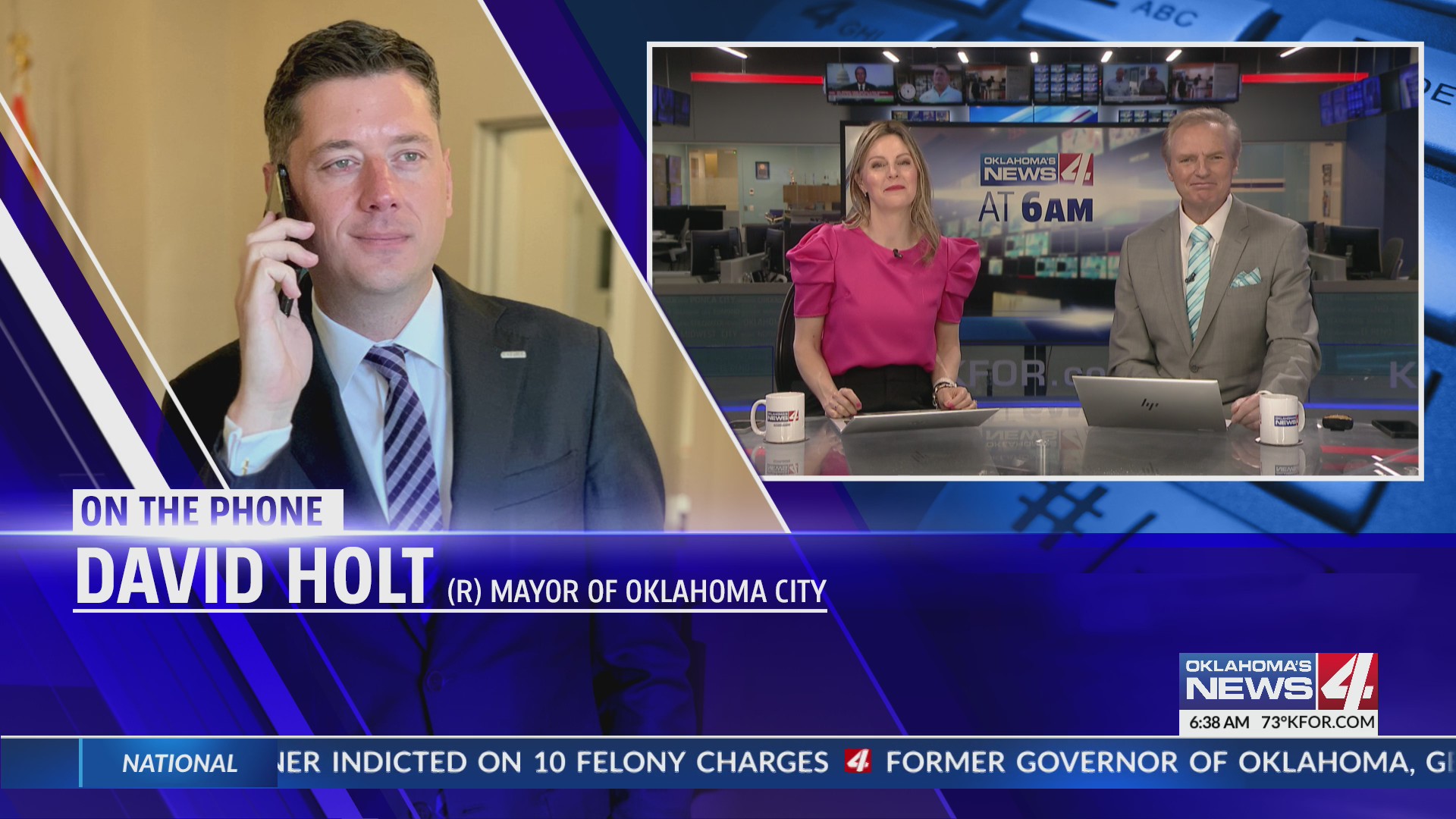 Mayor David Holt on the Hotline: July 31, 2025 – KFOR.com Oklahoma City