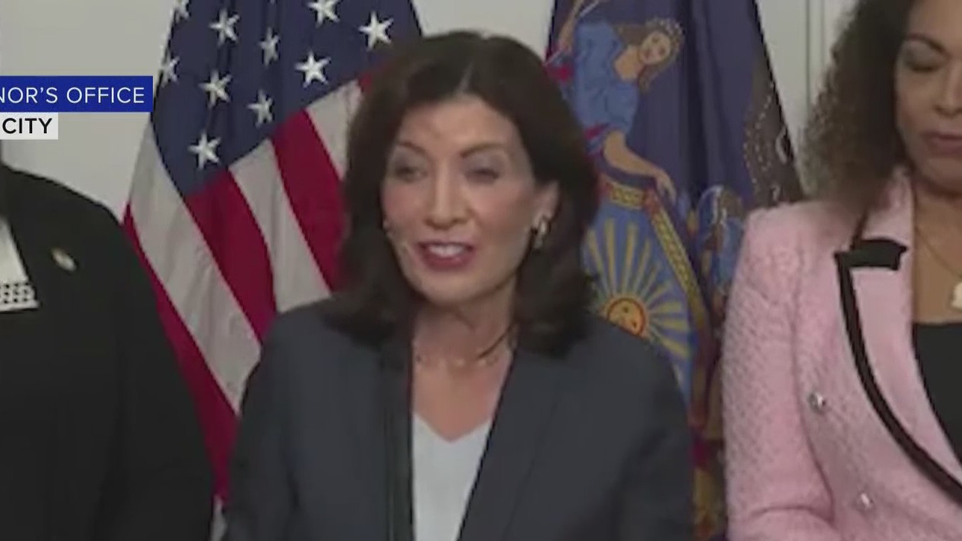 NY Gov. Kathy Hochul defends congestion pricing delay | NewsNation Now ...