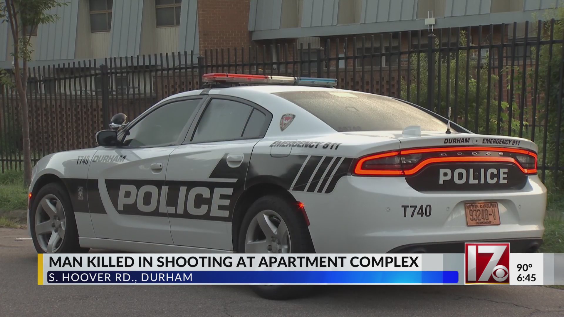 Man dies after Durham apartment complex shooting – CBS17.com