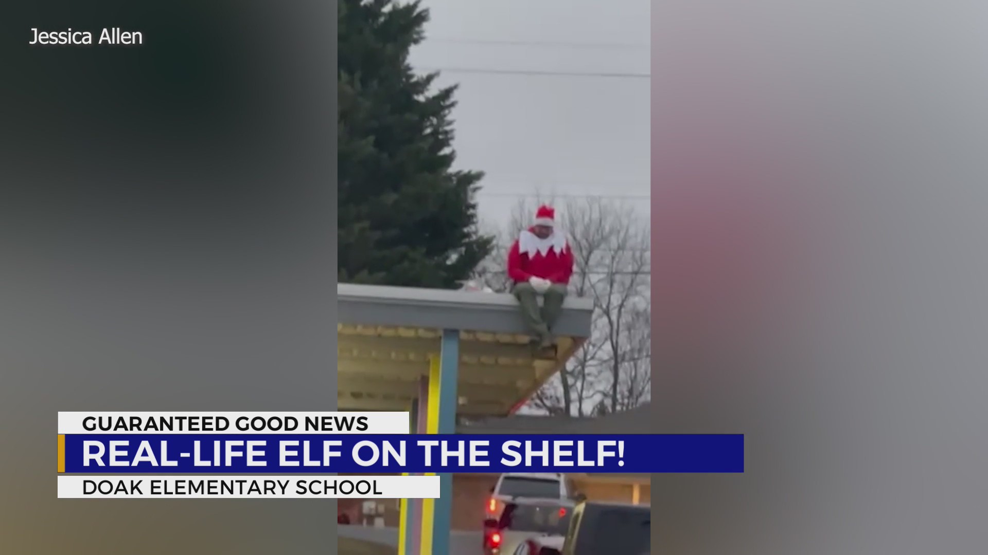 Doak Elementary SRO dresses up as Elf on the Shelf ahead of Christmas ...