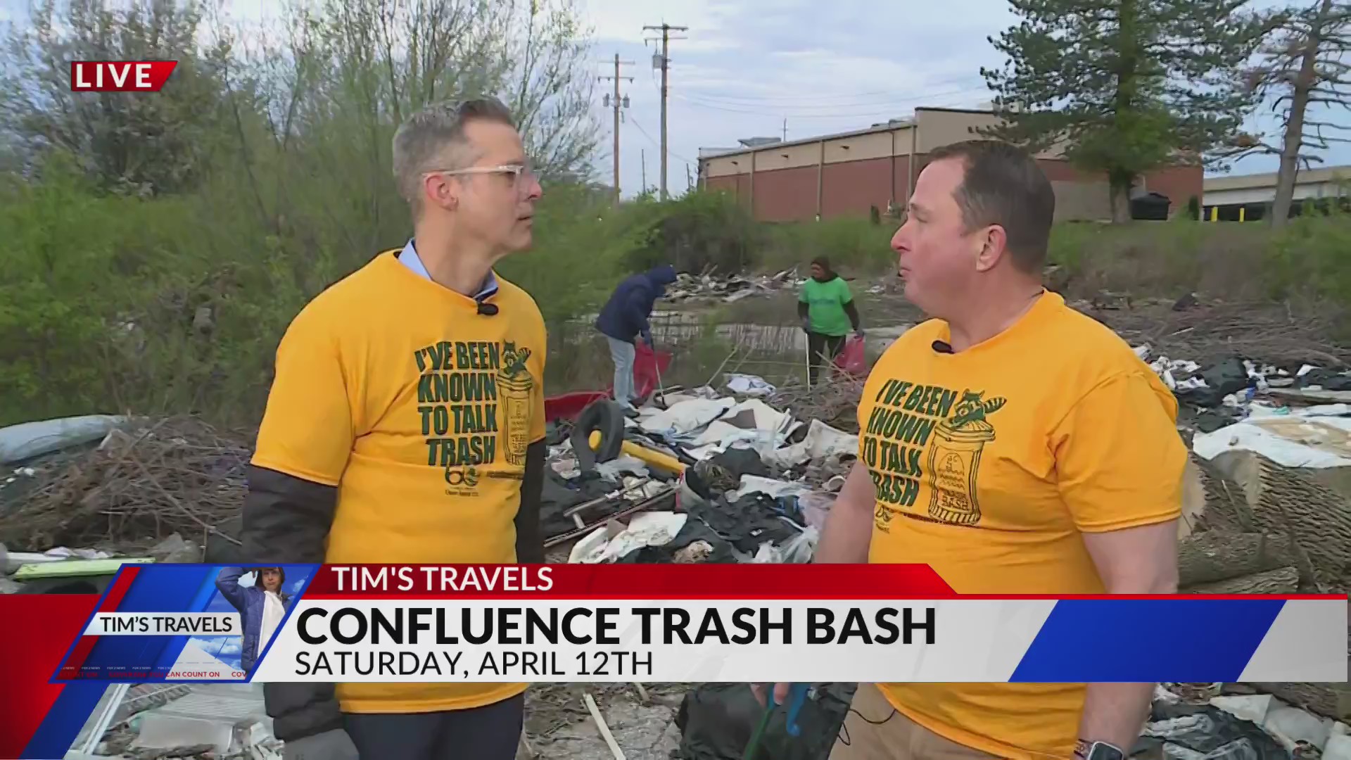 Tim’s Travels: Confluence Trash Bash – FOX 2
