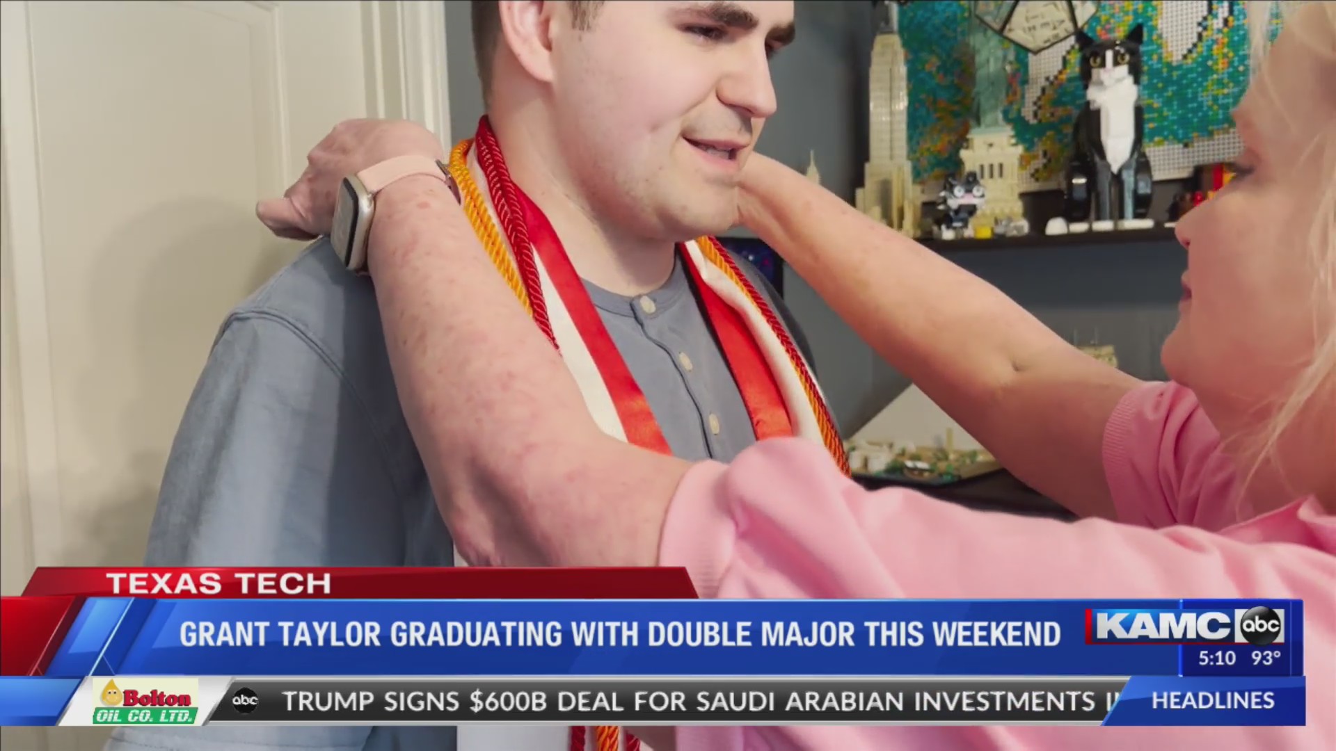 Texas Tech student with autism graduating with double major and Cum ...