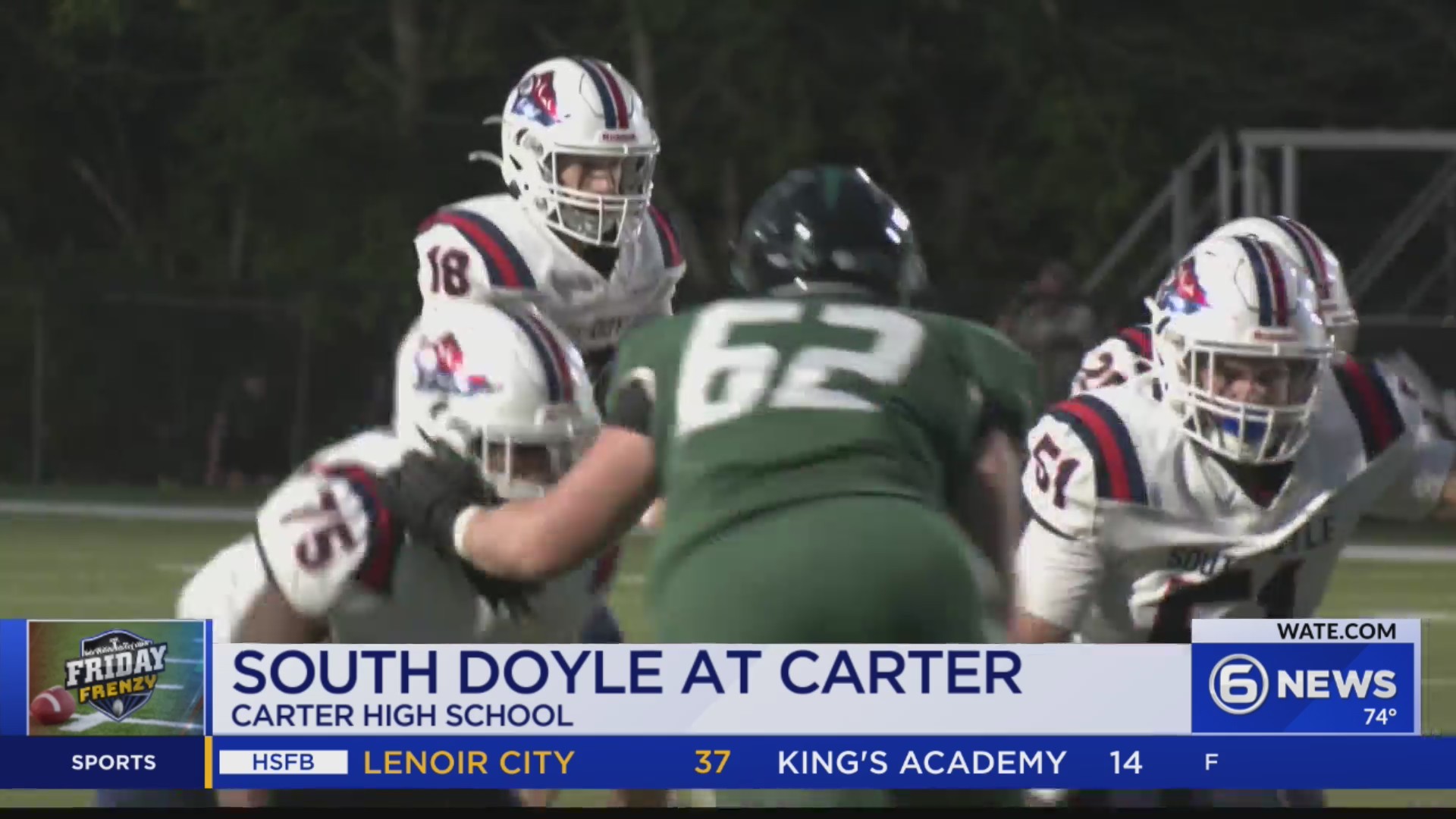 South Doyle at Carter Highlights – WATE 6 On Your Side