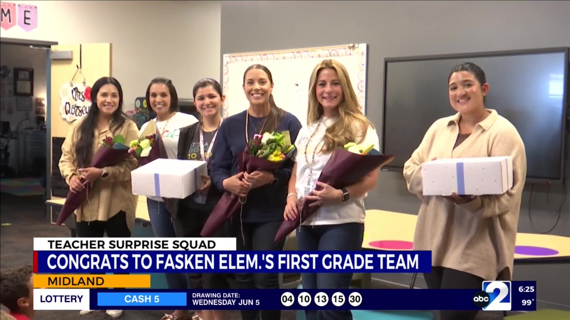 Team of 1st grade teachers at Fasken Elementary honored as exceptional ...