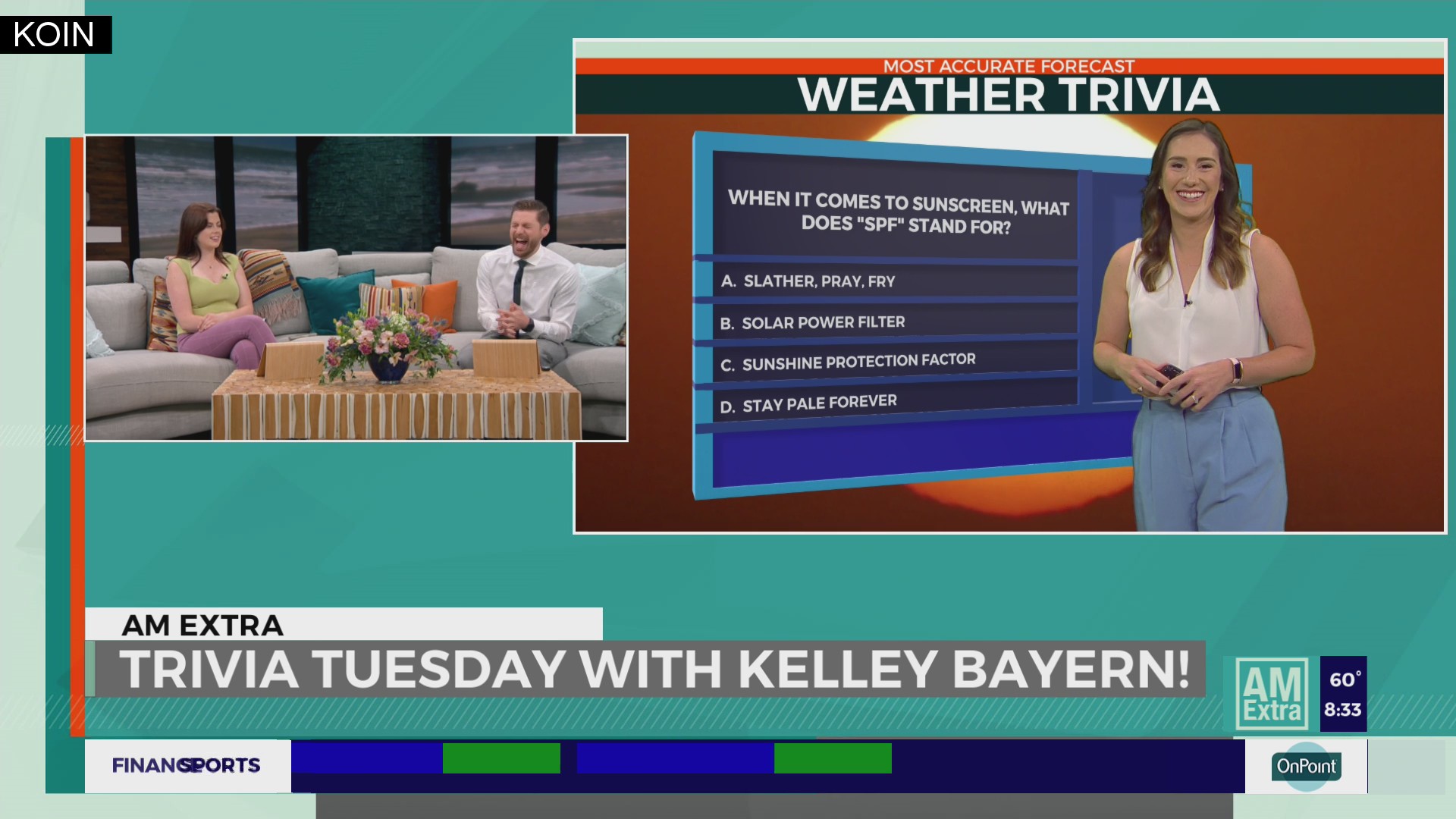 Weather Trivia Tuesday: What does ‘SPF’ stand for? – KOIN.com