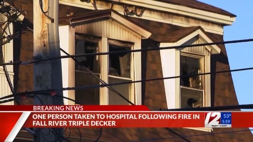5 displaced, 1 taken to hospital after Fall River house fire – WPRI.com