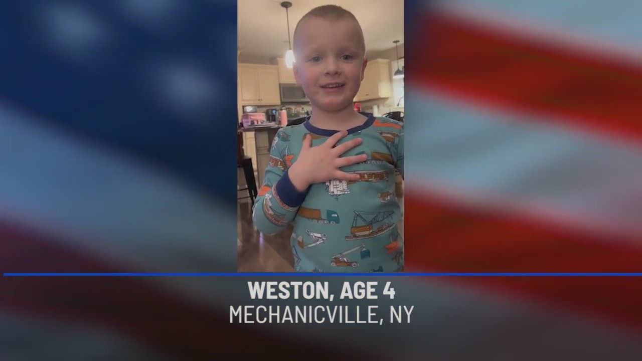 Weston gives us our daily pledge of allegiance – NEWS10 ABC