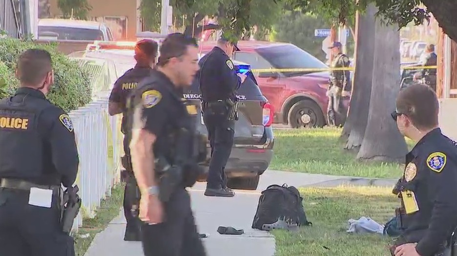 Man wielding axe shot by police in Pacific Beach: witnesses – FOX 5 San ...