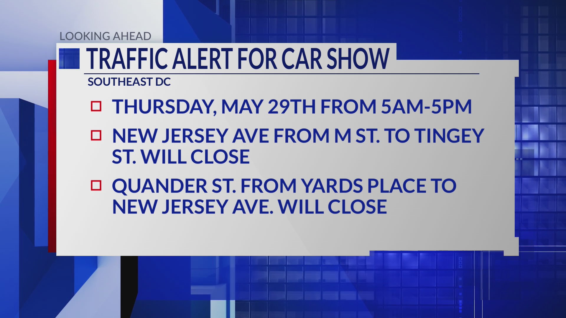 US Department of Transportation Car Show to impact traffic in Southeast ...