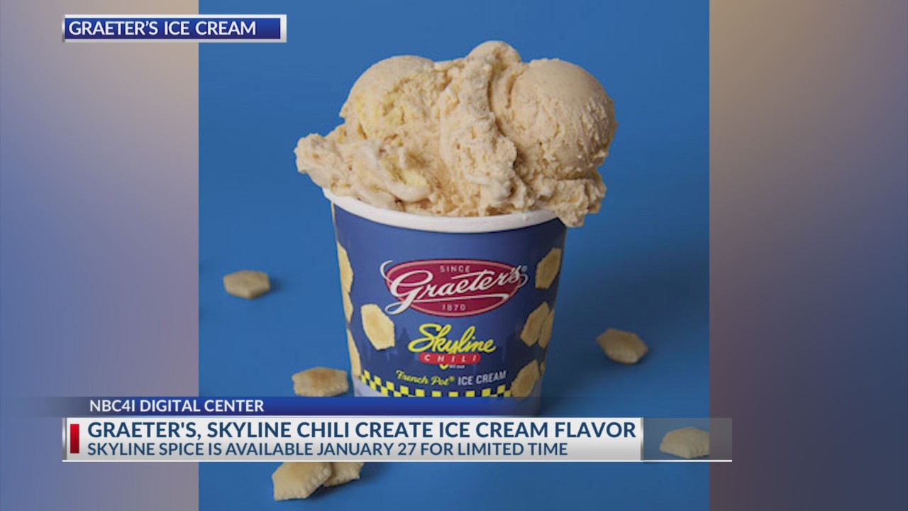 Graeter’s, Skyline Chili create ice cream flavor – NBC4 WCMH-TV