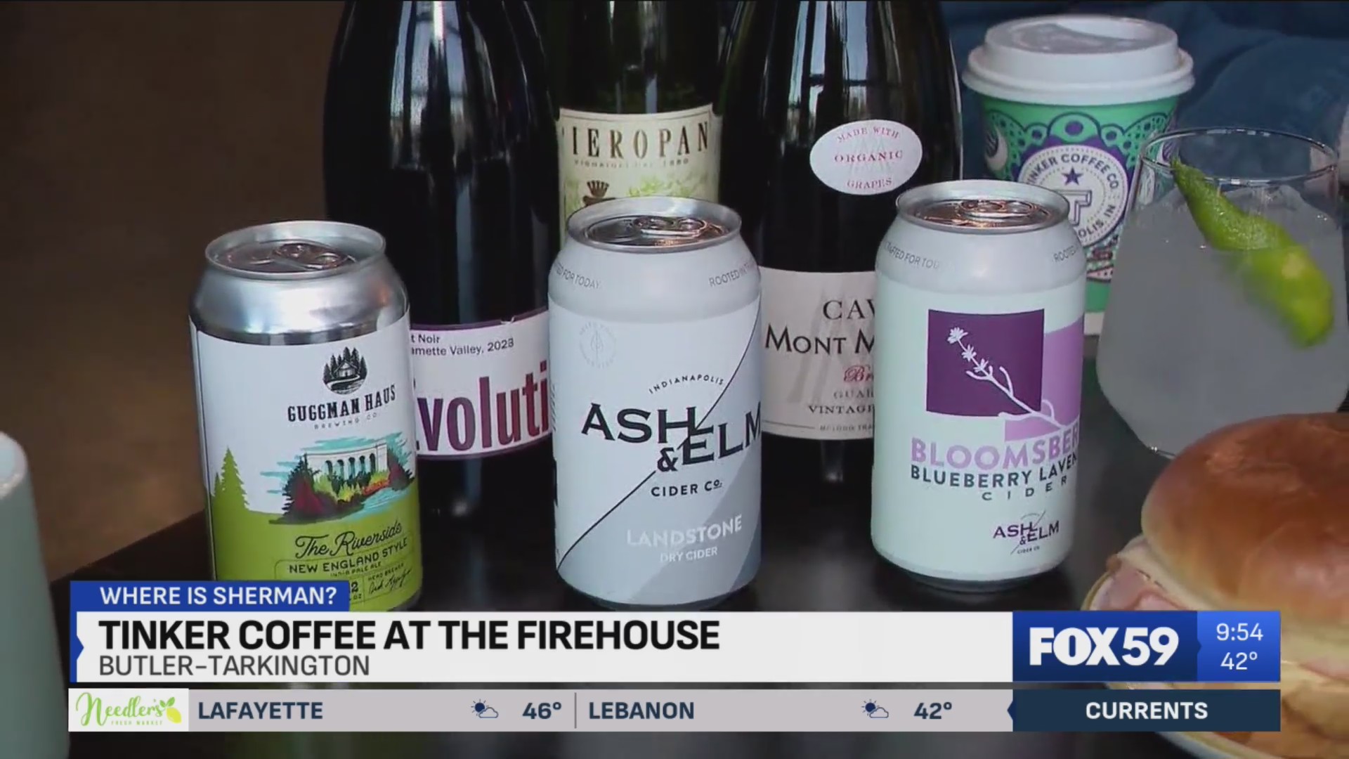 Where Is Sherman: Tinker Coffee at the Firehouse, Part 3 – Fox 59