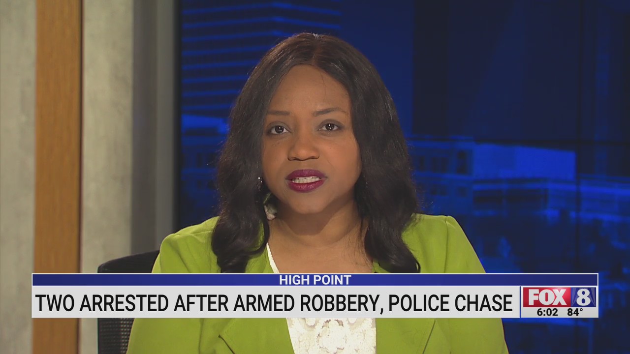 Two arrested after armed robbery, chase in High Point, police say ...