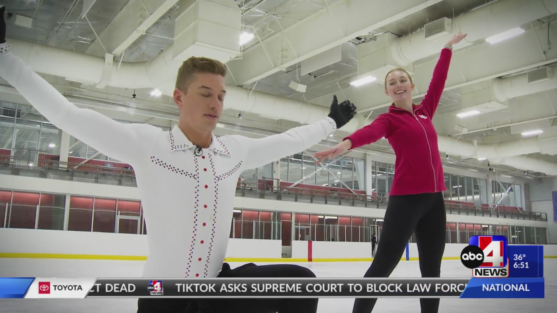 Fitness with Fontes: Skating with the University of Utah team – ABC4 Utah