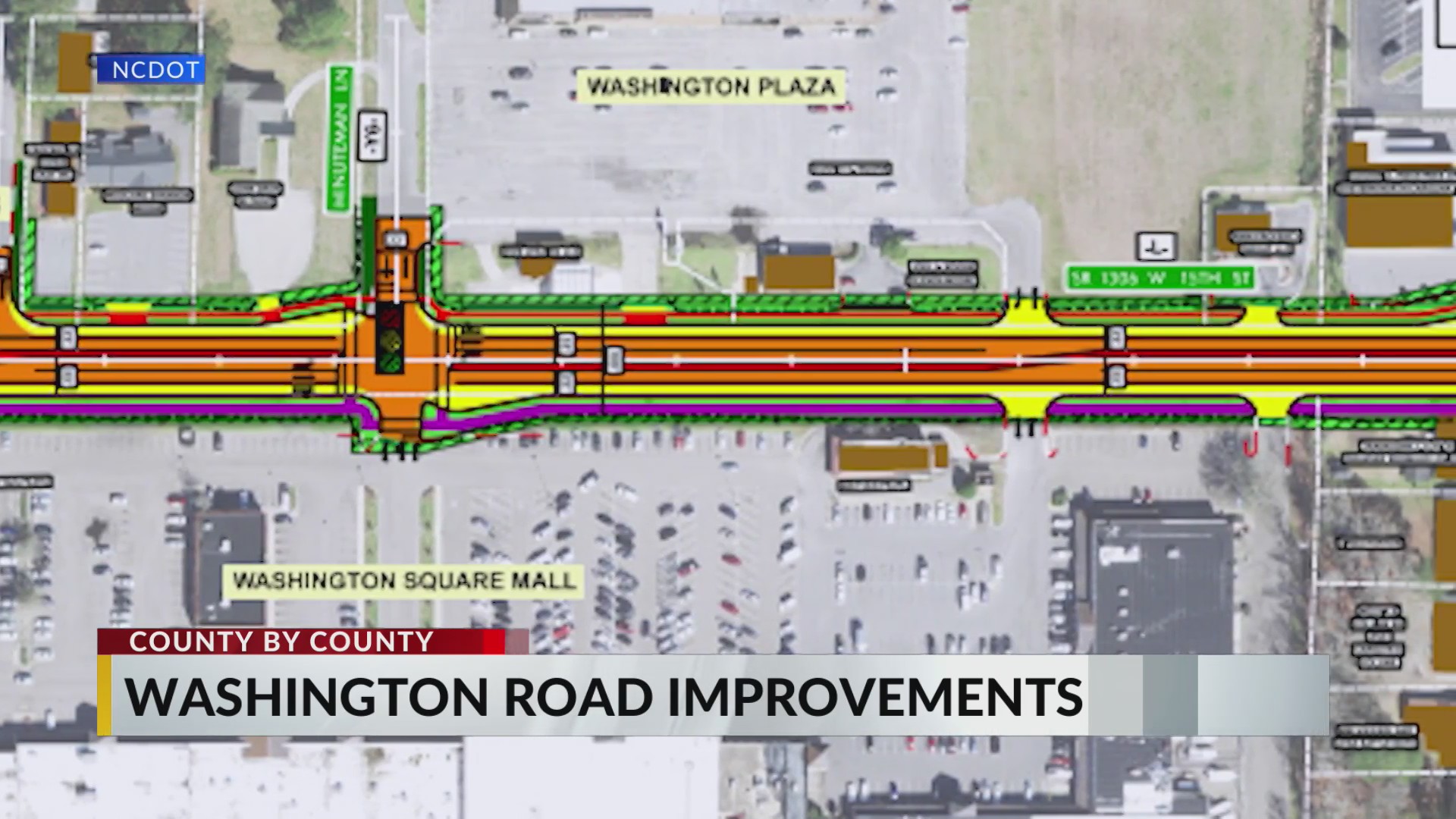 NCDOT proposes design changes to help Washington traffic – WNCT
