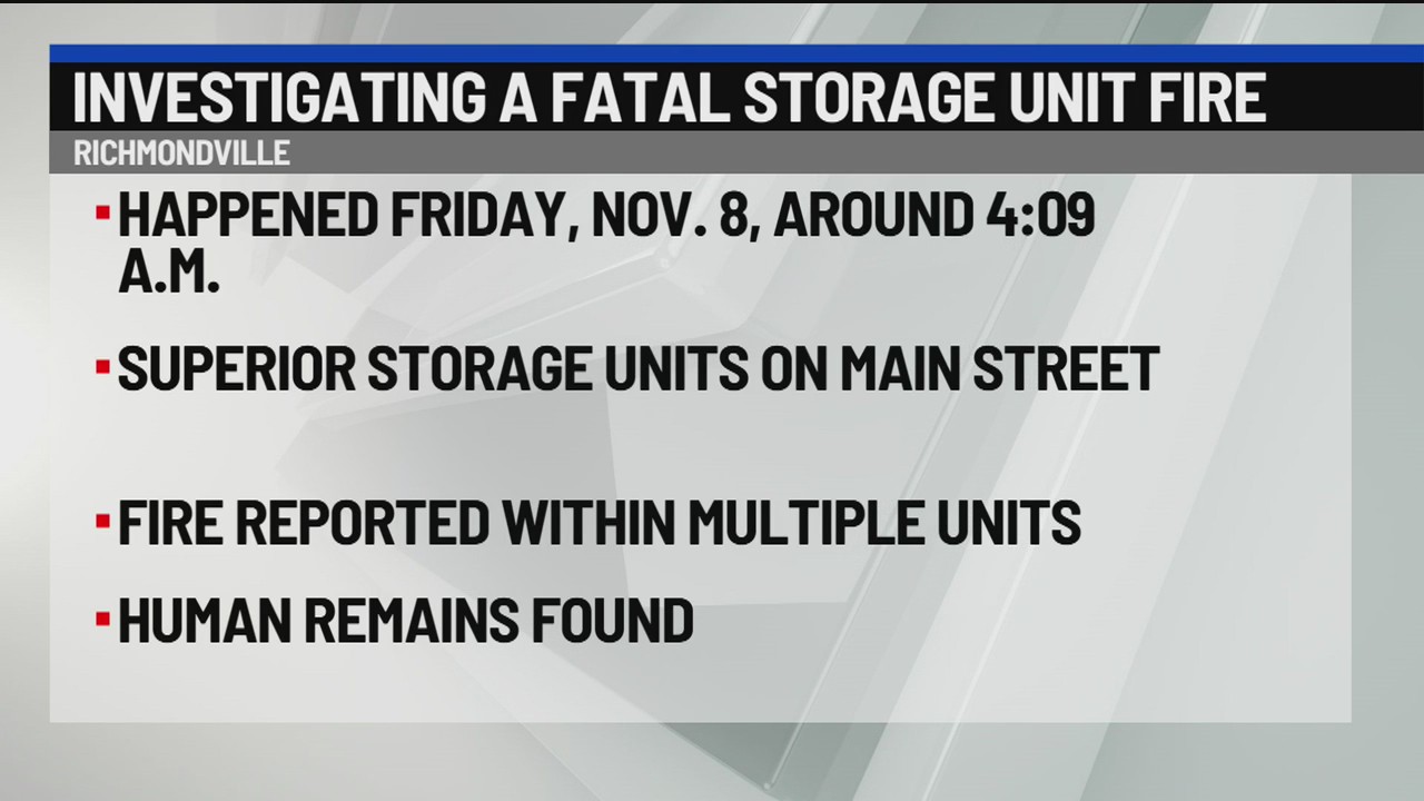 Investigating a fatal storage unit fire – NEWS10 ABC
