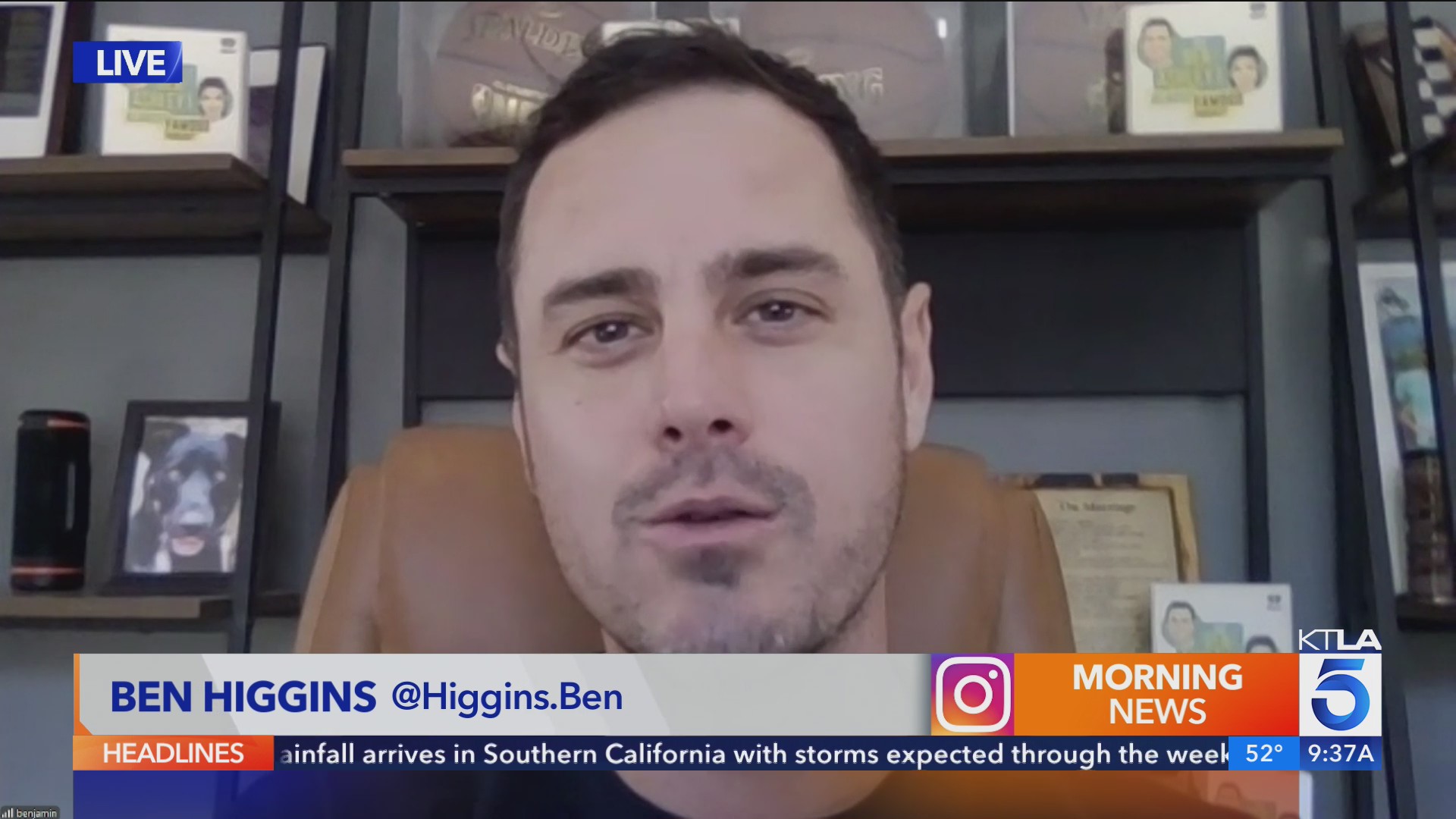 Ben Higgins shares details on podcasting, marriage, and fatherhood – KTLA