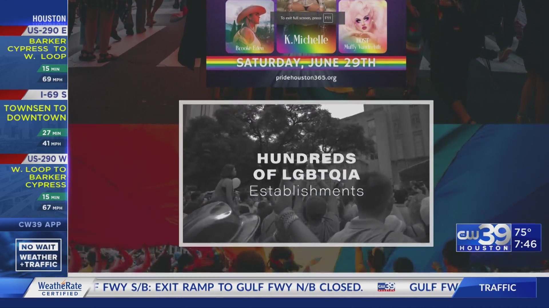 CW39 Pride Houston Bunnies on the Bayou Celebration – CW39 Houston