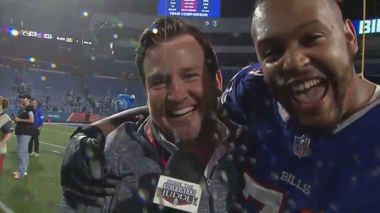Dion Dawkins interview after Bills beat Jaguars on MNF – News 4 Buffalo