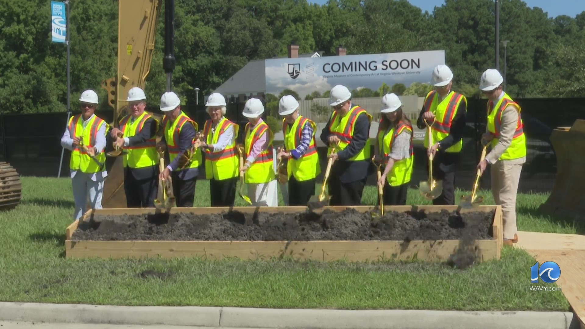 Groundbreaking for new Virginia MOCA at VWU – WAVY.com