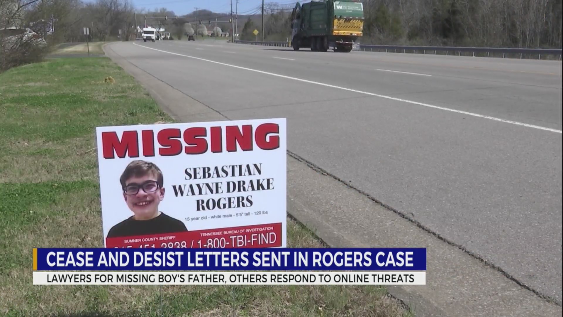 Cease and desist letters sent in Sebastian Rogers case – WKRN News 2