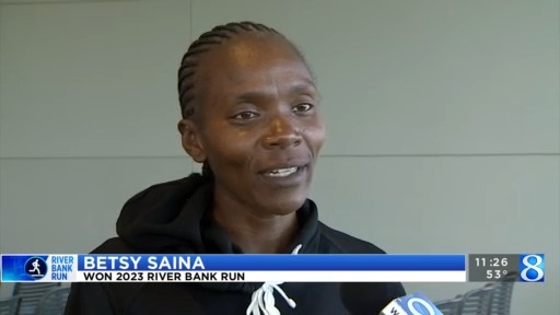 River Bank Run: Betsy Saina eyes repeat – NBC4 WCMH-TV